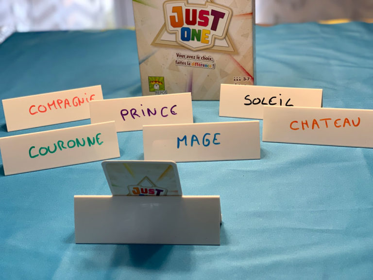 Just One - Test - Jeu de société - Akoa Tujou