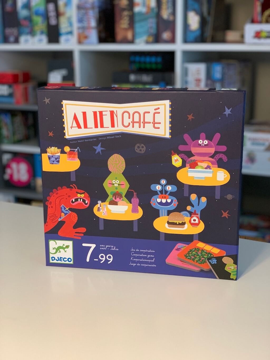 Alien Café - Test - Jeu de société - Akoa Tujou