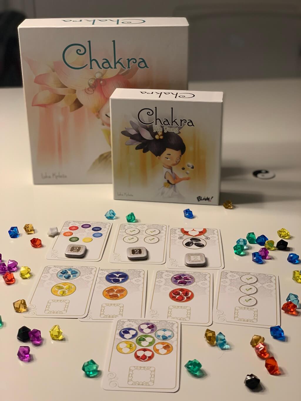 Chakra - Yin Yang - Test - Jeu de société - Akoa Tujou