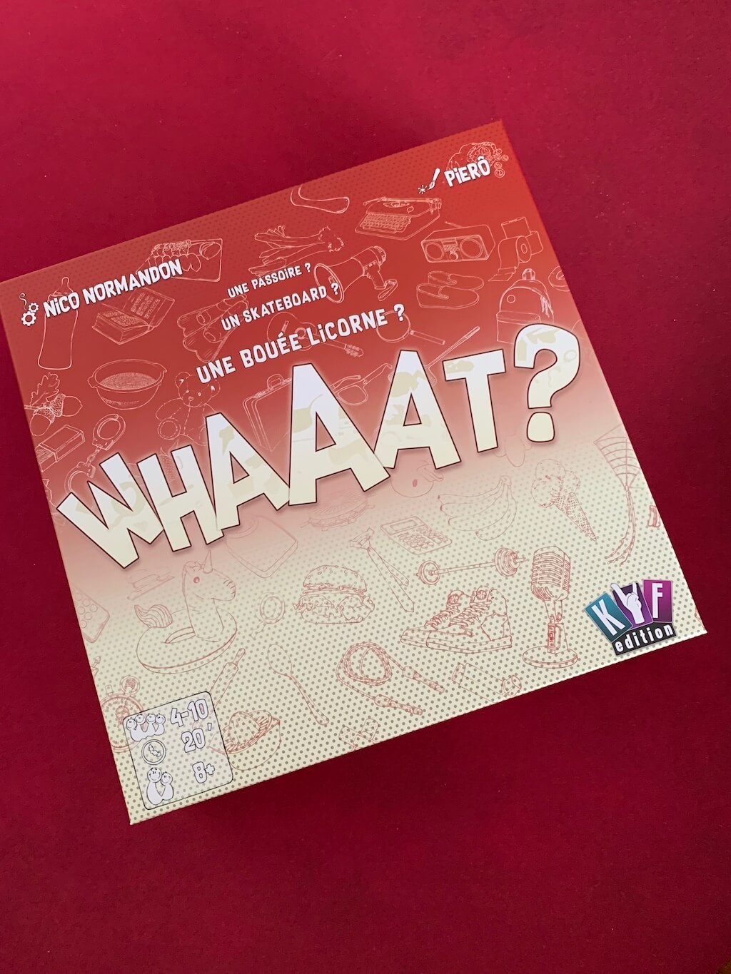 WhaAat ? - Test jeu de société - Akoa Tujou