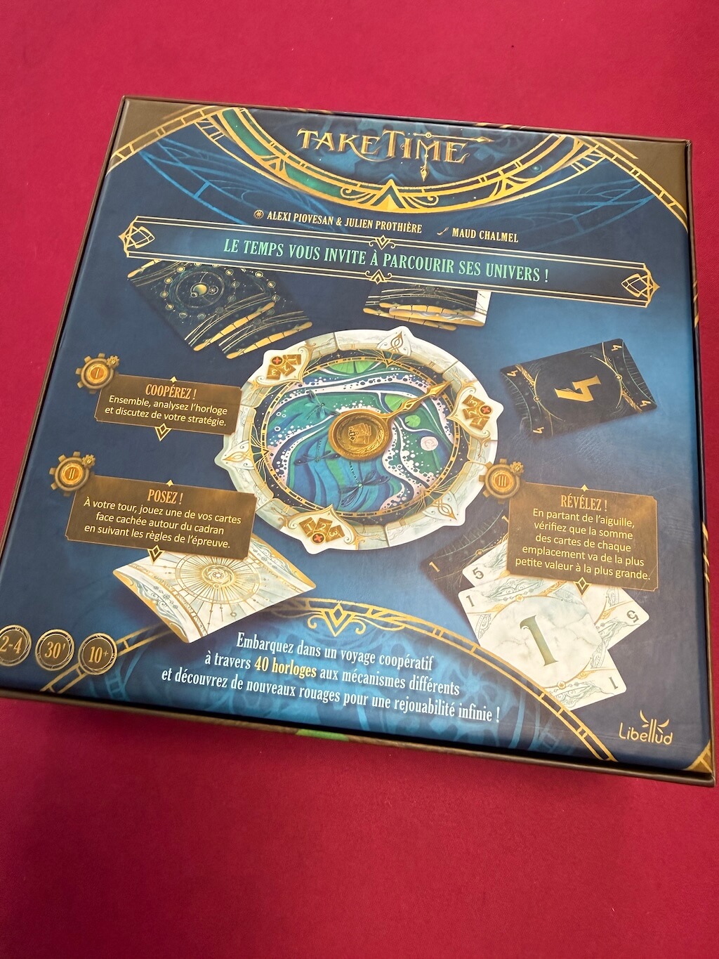 Take Time, le test - Test - Jeu de société - Akoa Tujou